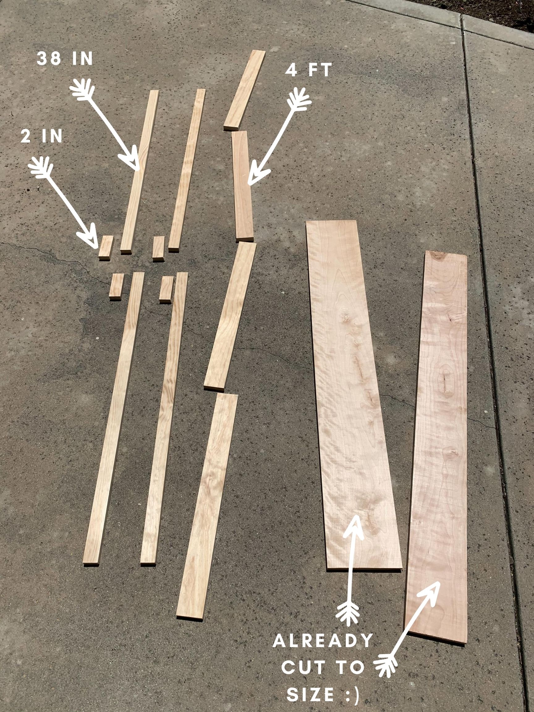 Easy DIY Custom Wood Entry Table - haus & hand
