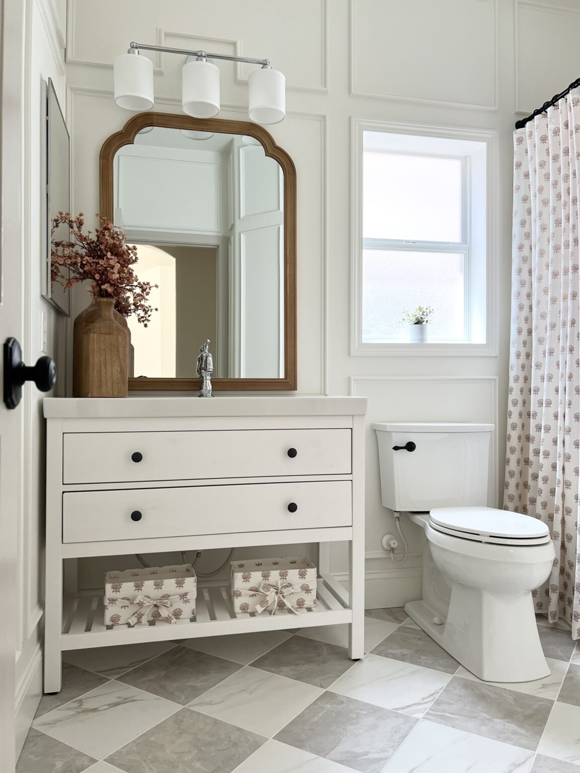 Hills House Hallway Bathroom Reveal