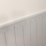 DIY Scalloped Shiplap Paneling - haus & hand