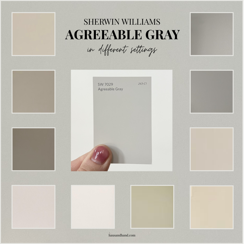 Sherwin Williams Agreeable Gray: Paint Color Review