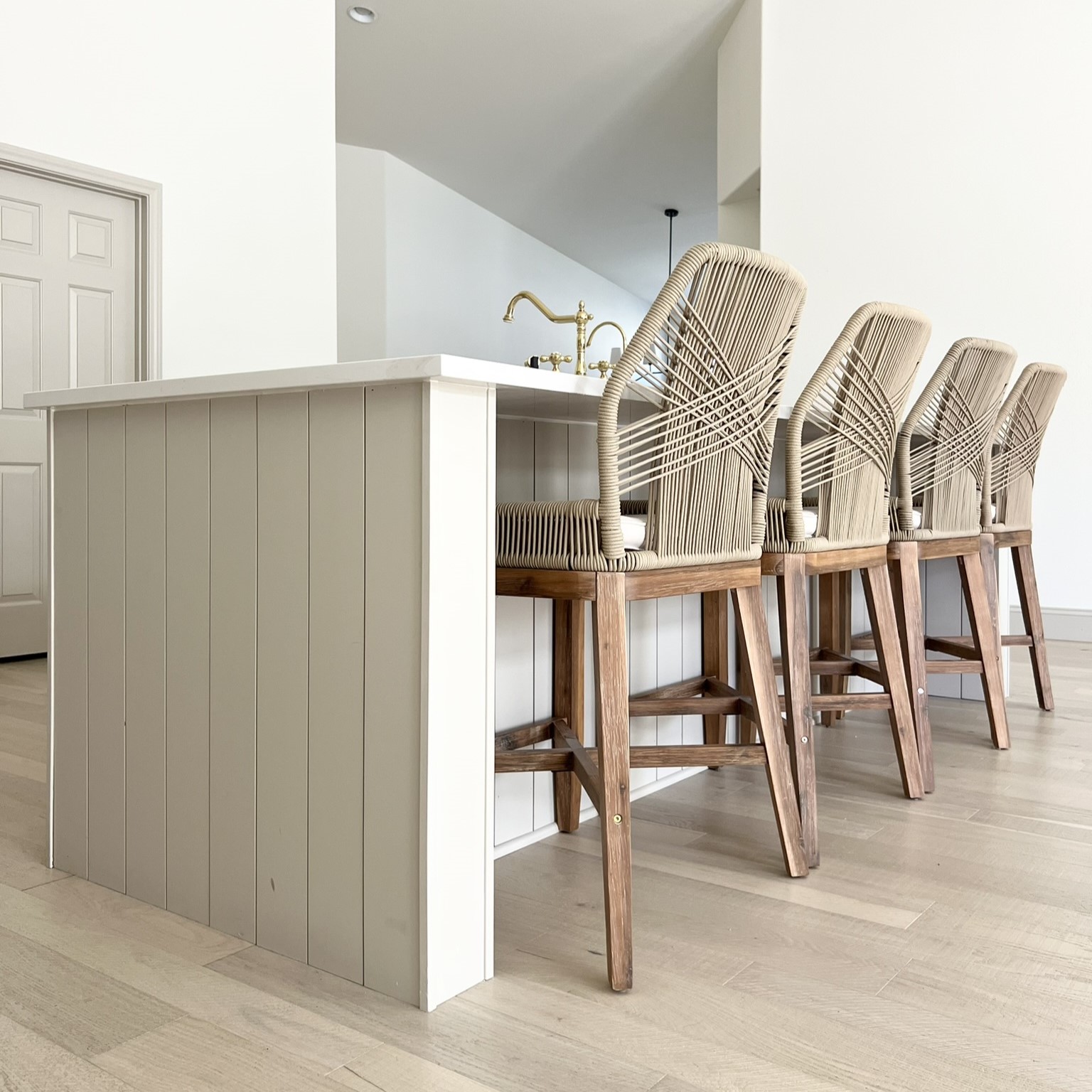 How to Build a Kitchen Island with Seating (Using IKEA Cabinets!)