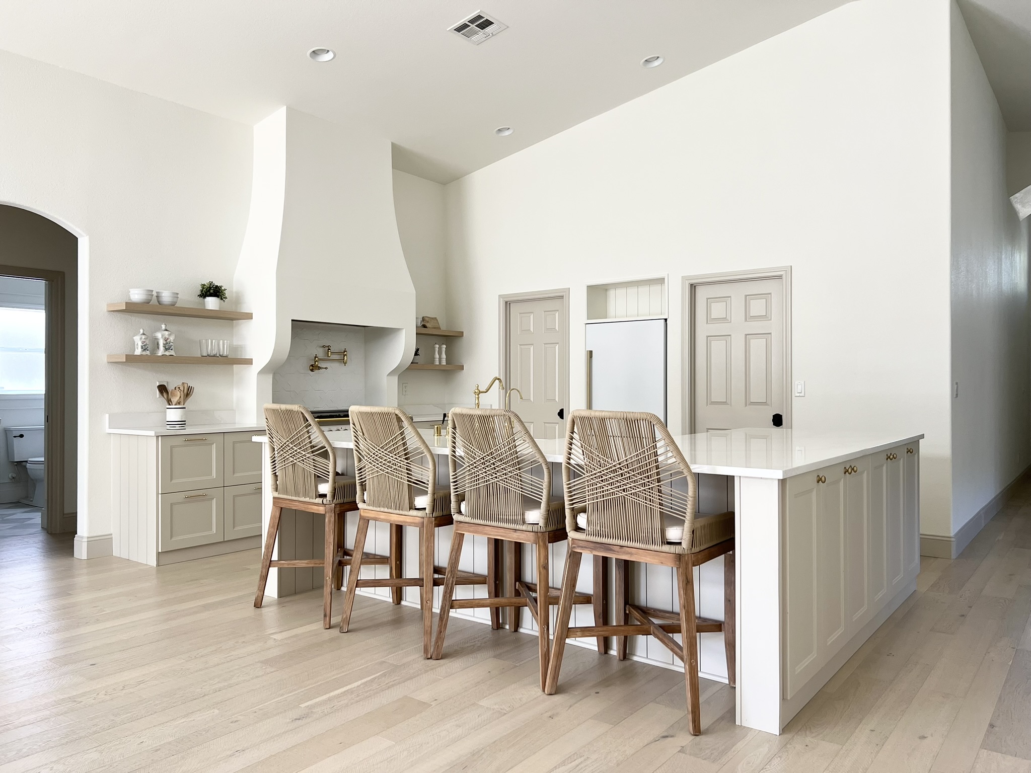How to Build a Kitchen Island with Seating (Using IKEA Cabinets!)